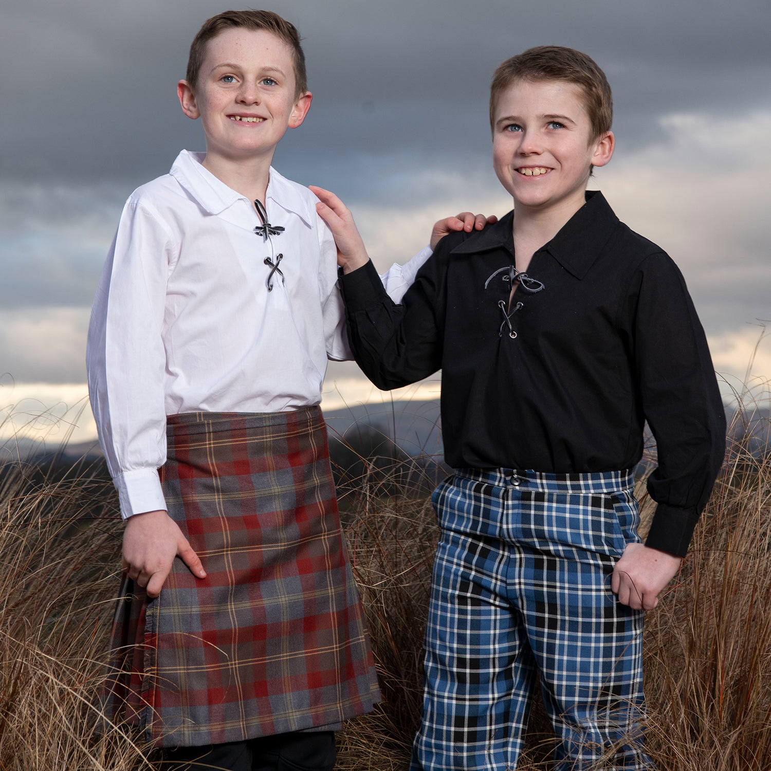 Kids Highlander Ghillie Shirts